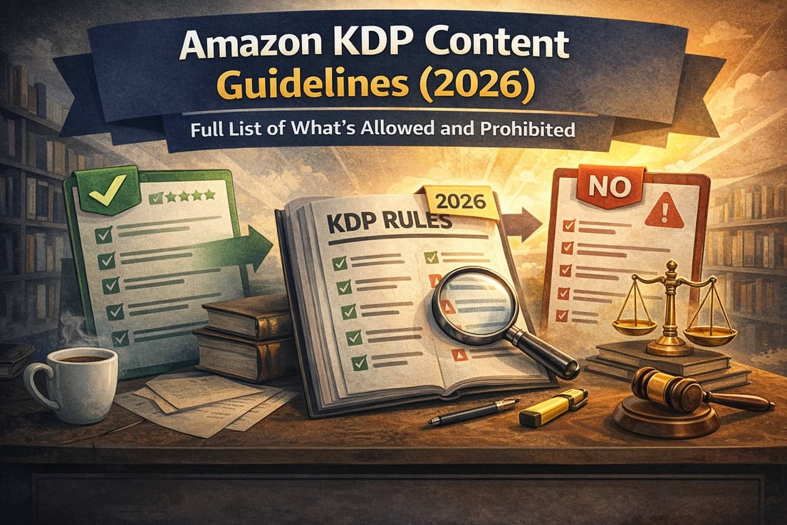 Amazon KDP Content Guidelines (2026): Full List Of What’s Allowed And ...